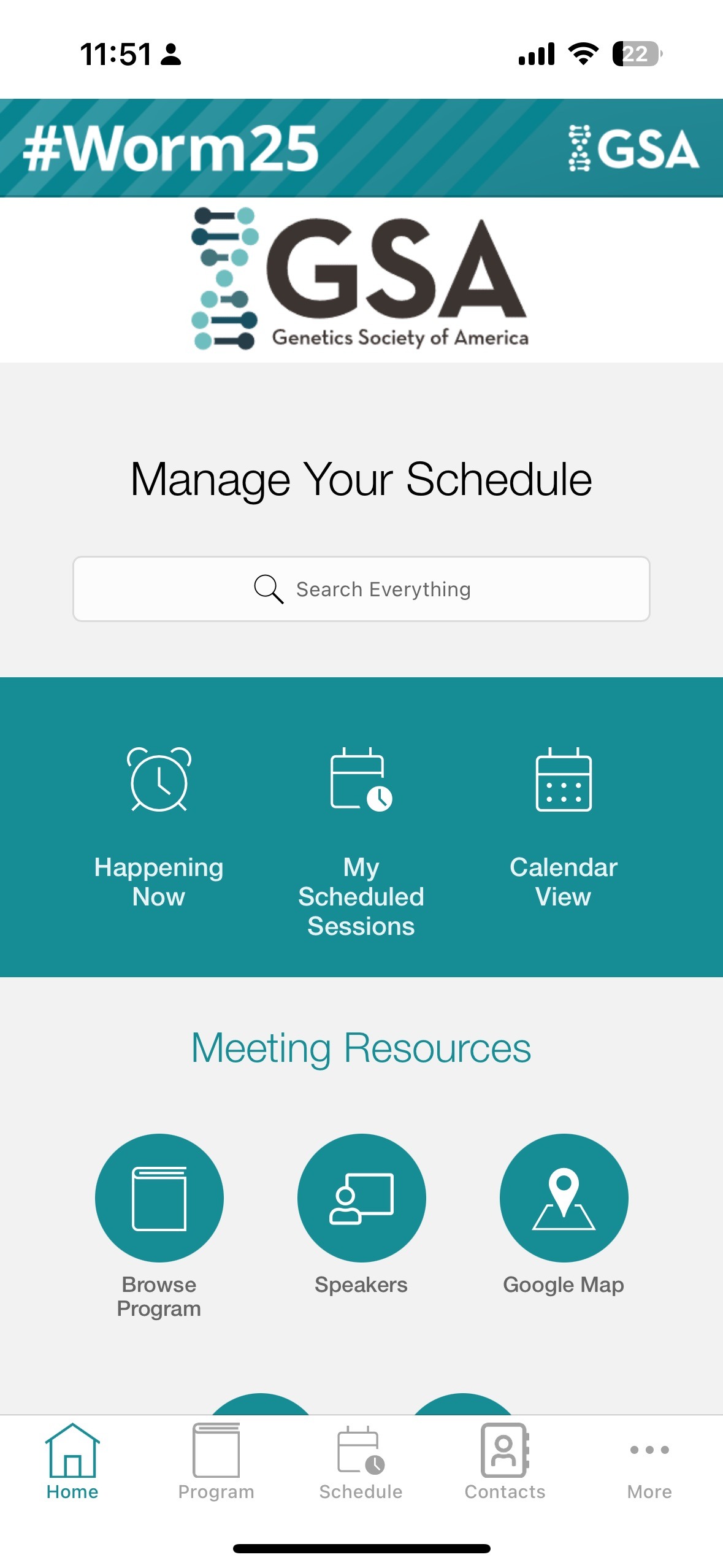 Conference App – 25th International Worm Meeting